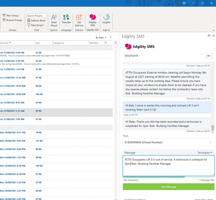 Microsoft Outlook - Edgility
