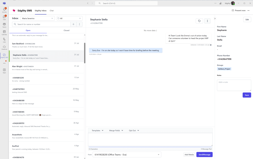 Microsoft Teams - Edgility